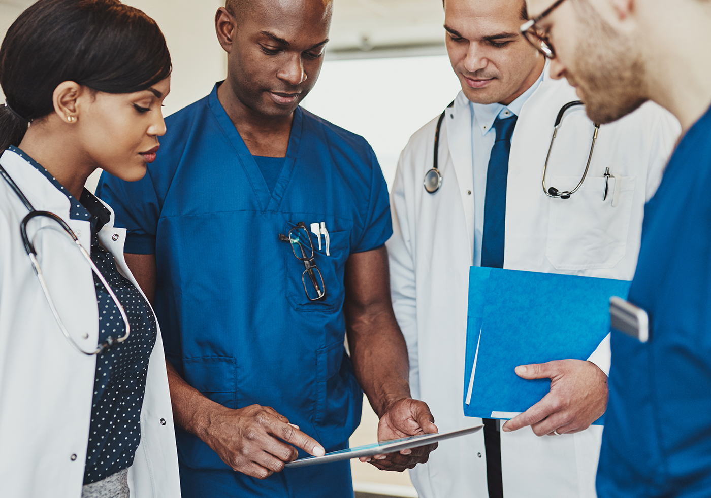 Group of multiracial doctors - American Osteopathic Association ...