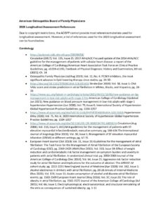 2025 AOBFP LA References - American Osteopathic Board of Family Physicians